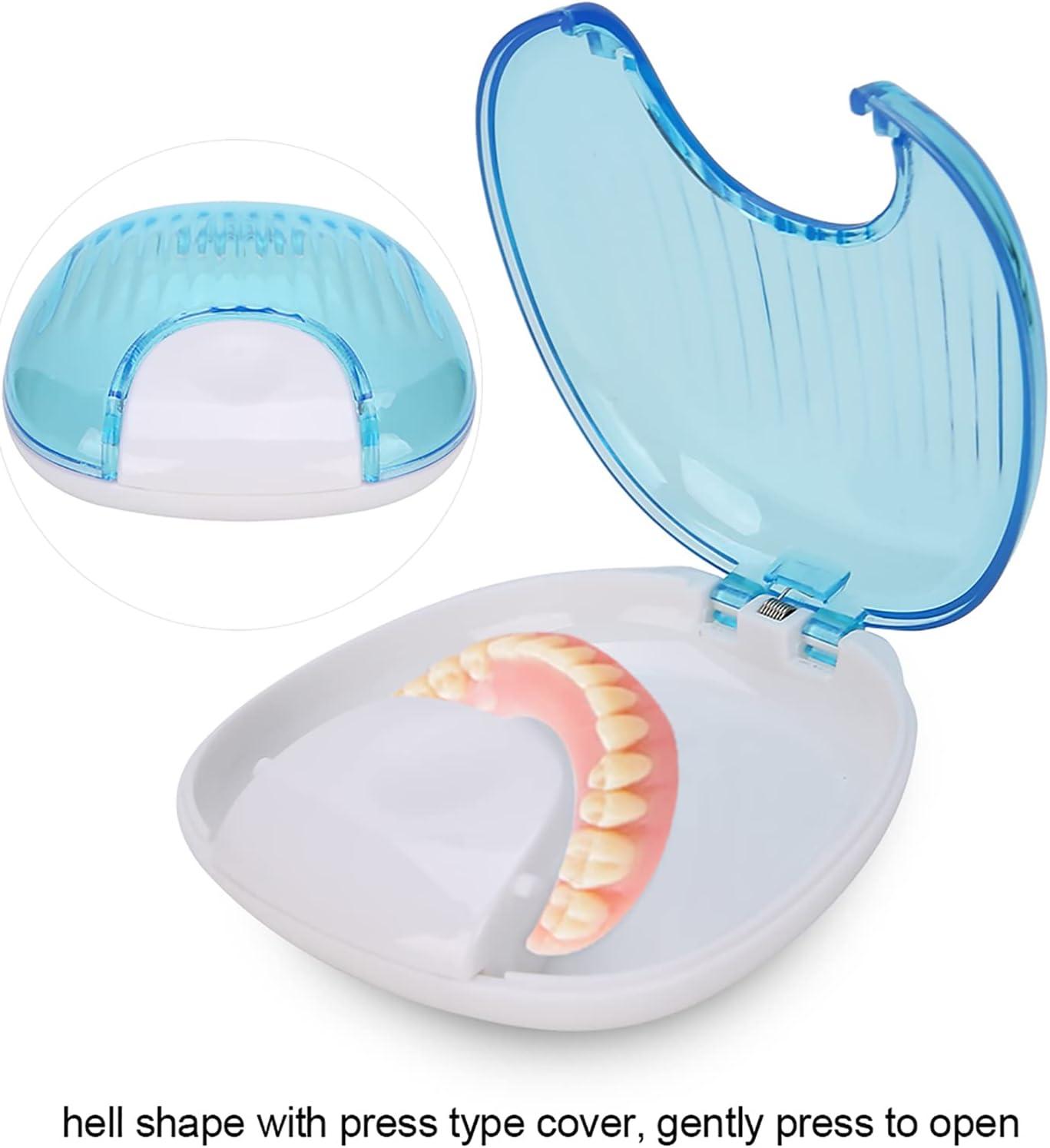 Verdant Touch Denture Container - Portable Waterproof Orthodontic ...
