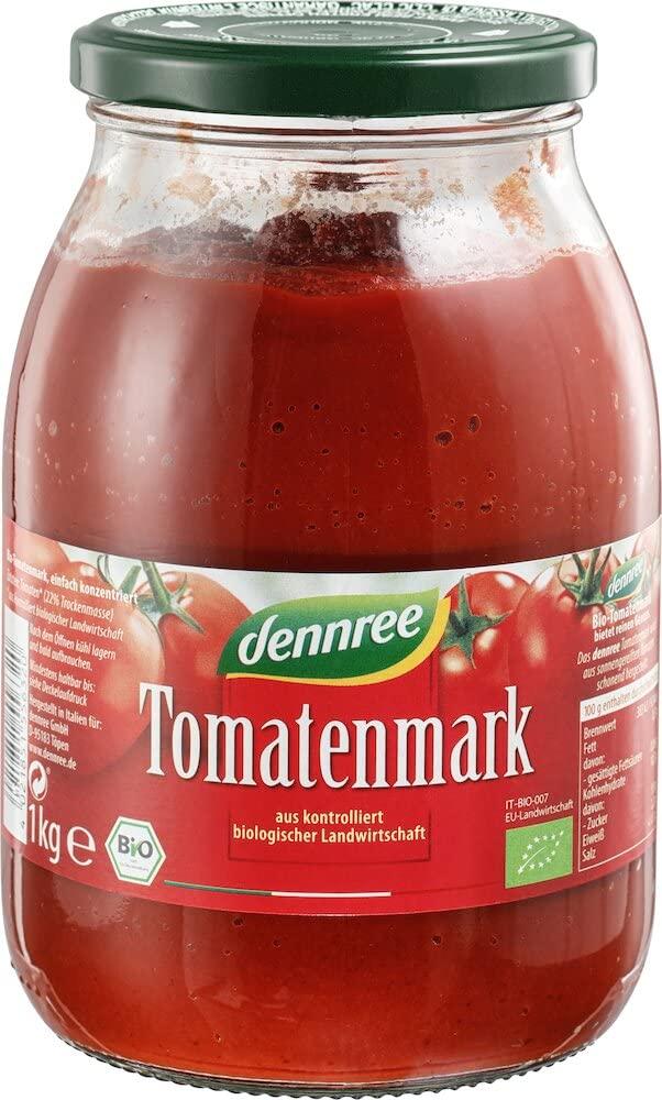Buy Dennree Organic Tomato Paste - Simply Concentrated (1 kg ...