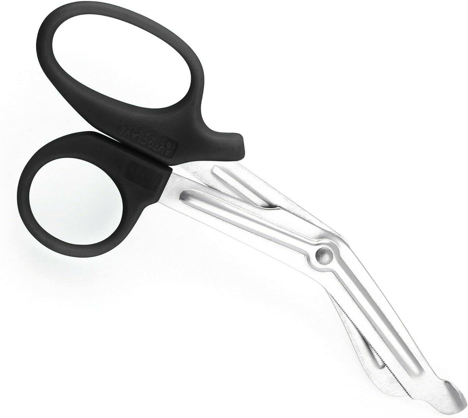 Utility Bandage Fire Rescue Tuff Cut Scissor - Black 7.5 inch - CE ...