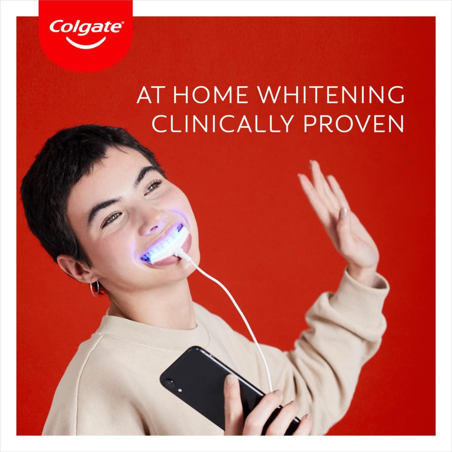 Colgate Max White Ultimate LED Teeth Whitening Kit | Enamel Safe | Up ...
