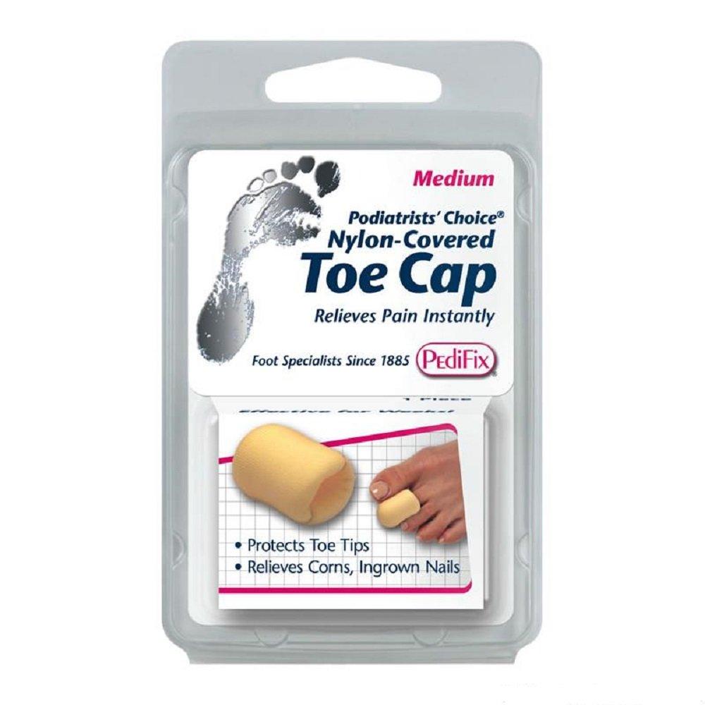 PediFix Nylon-Covered Toe Cap Small - Protective Toe Sleeve 1 Pack ...