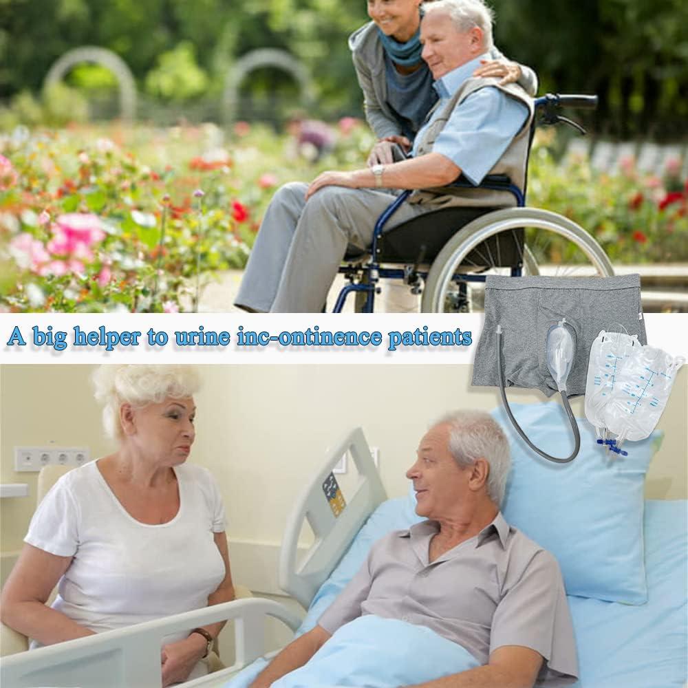 Portable 500ml Urinary Male Pee Bag | Urine System Holder for Men ...