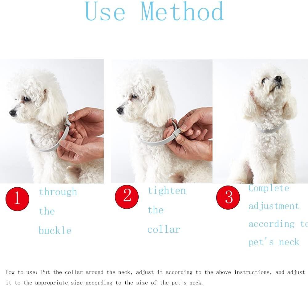 Teck Neck Band for Dogs & Cats | Adjustable Tick & Flea Collar | 100% ...