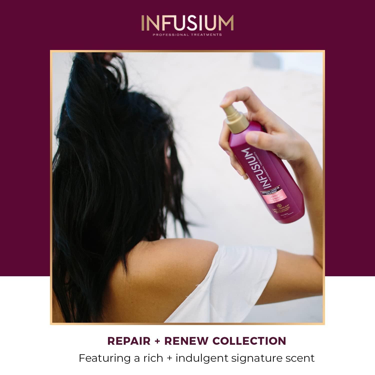 Infusium Repair & Renew Leave-In Treatment Spray 13oz - Infused with ...