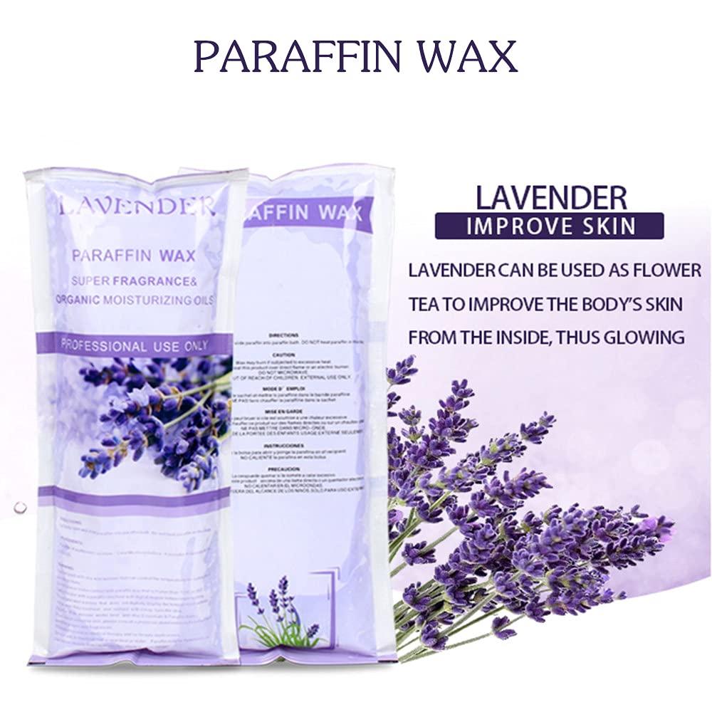 6 lbs Lavender Scented Paraffin Wax Refill - 6 Pack for Arthritis Pain ...
