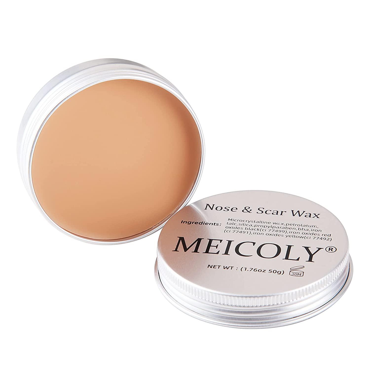 MEICOLY SFX Makeup Kit - Scars Wax, Fake Blood Spray, Modeling Skin Wax ...