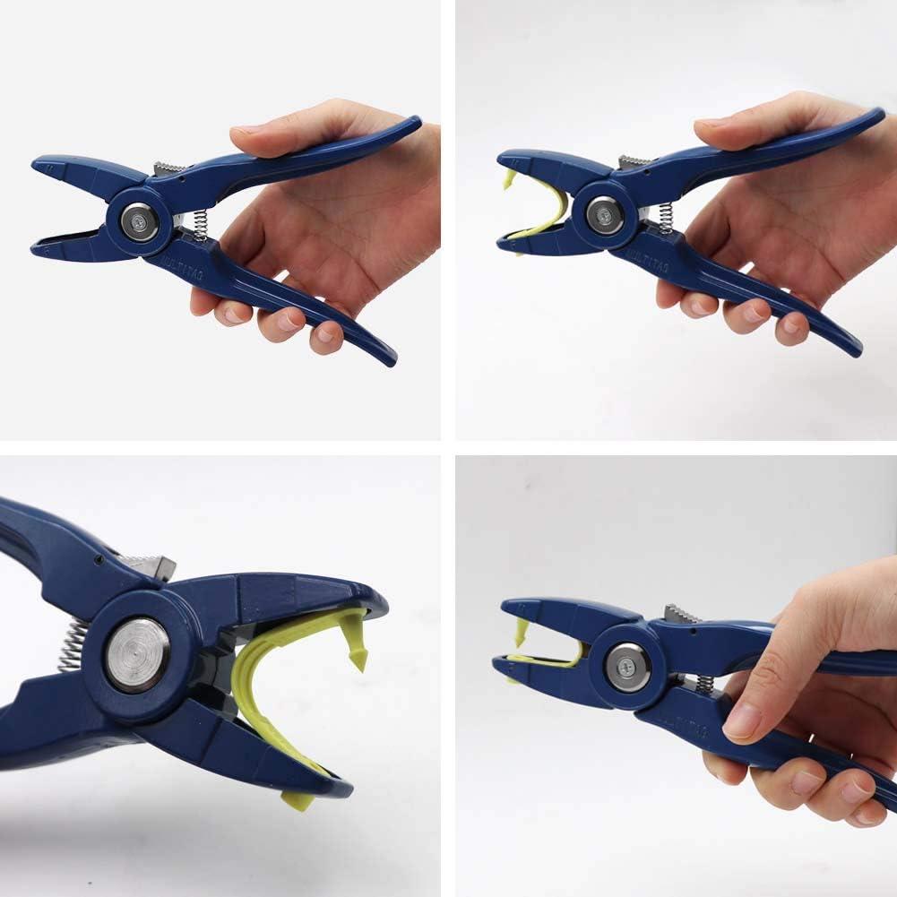 MACGOAL Livestock Ear Tag Applicator for Sheep Goat Cattle Pigs Cow ...