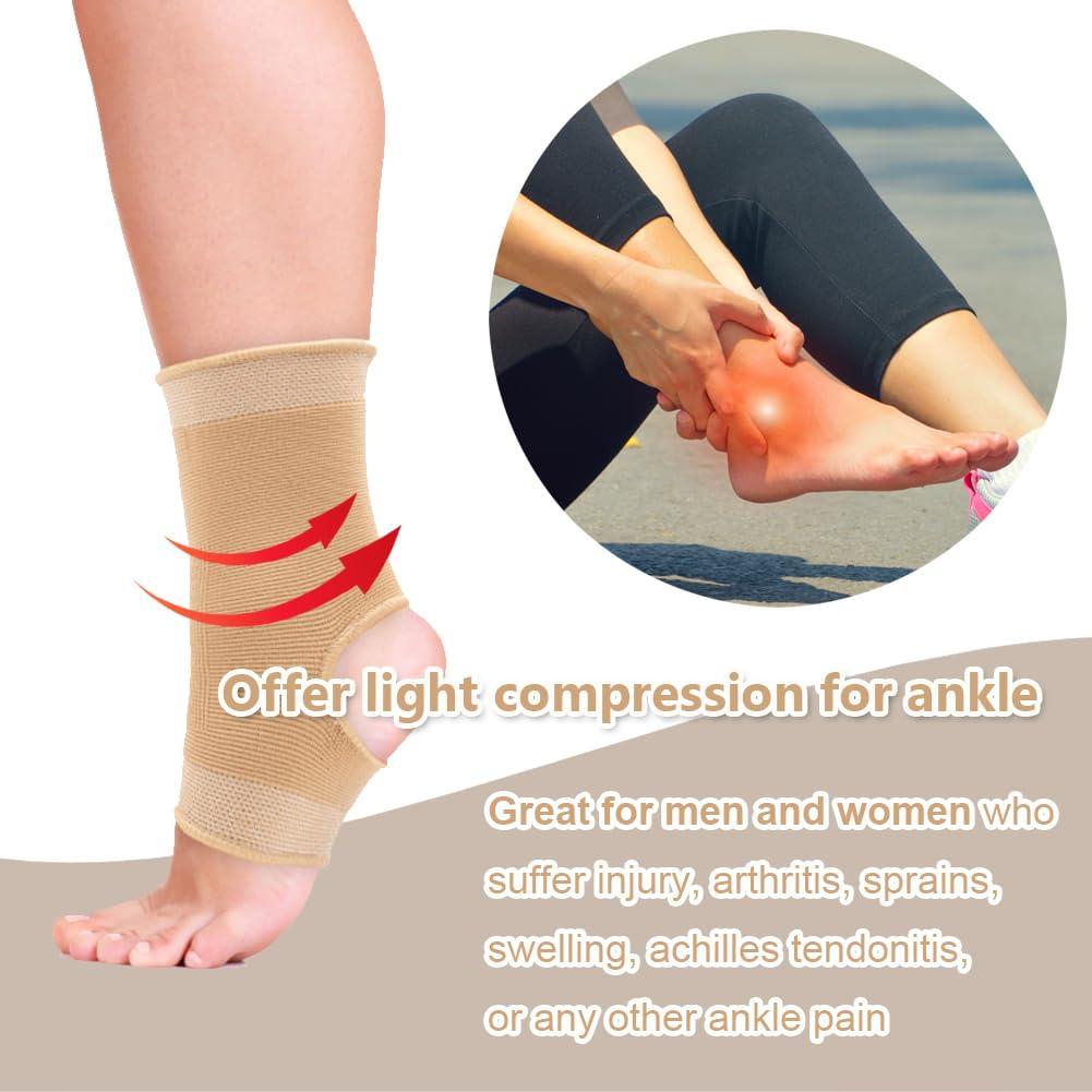 Kunoli Ankle Support Socks for Ligament Damage and Sprained Ankle ...