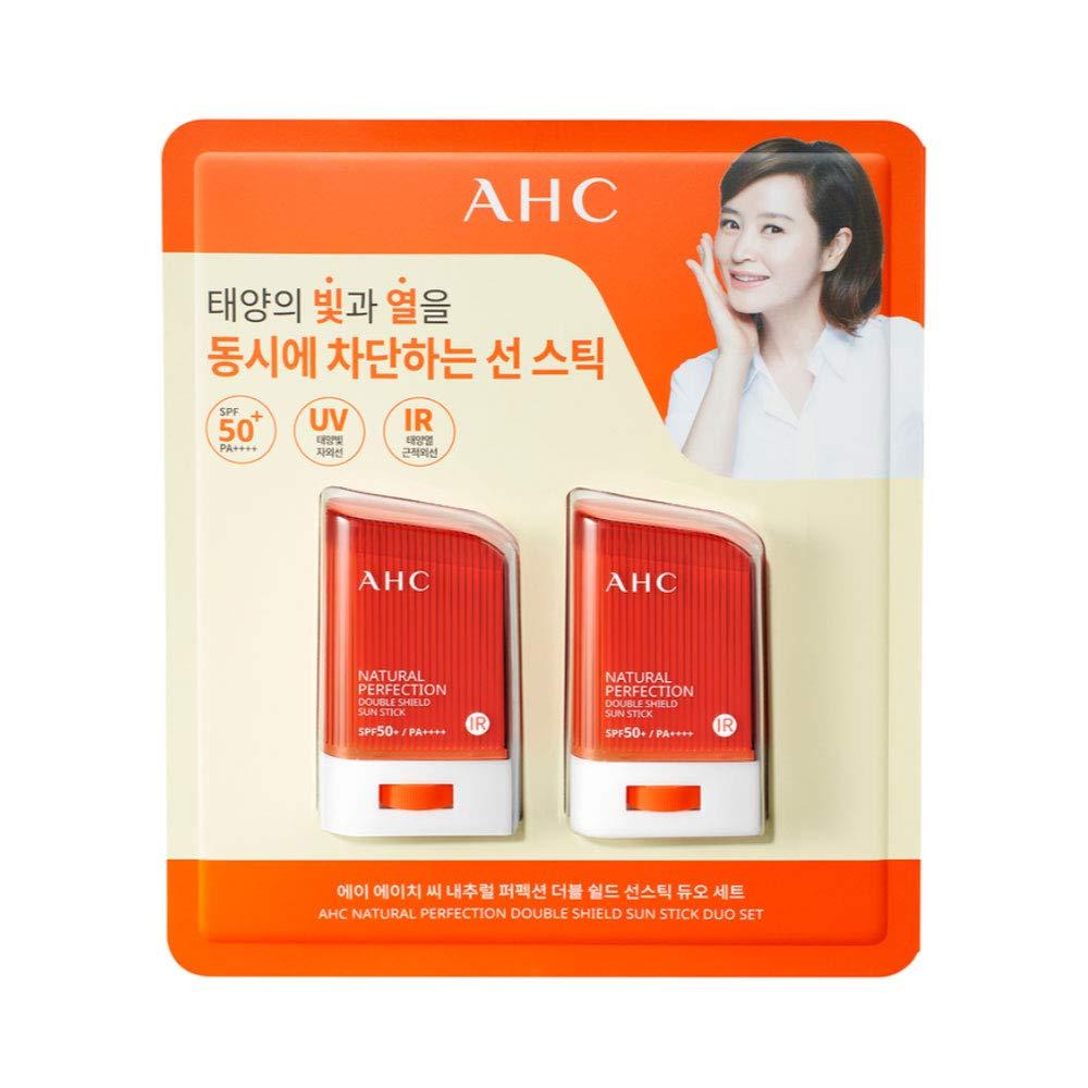AHC Natural Perfection Double Shield Sun Stick 22g Duo Set - SPF 50+ Protection | Buy Now with ...