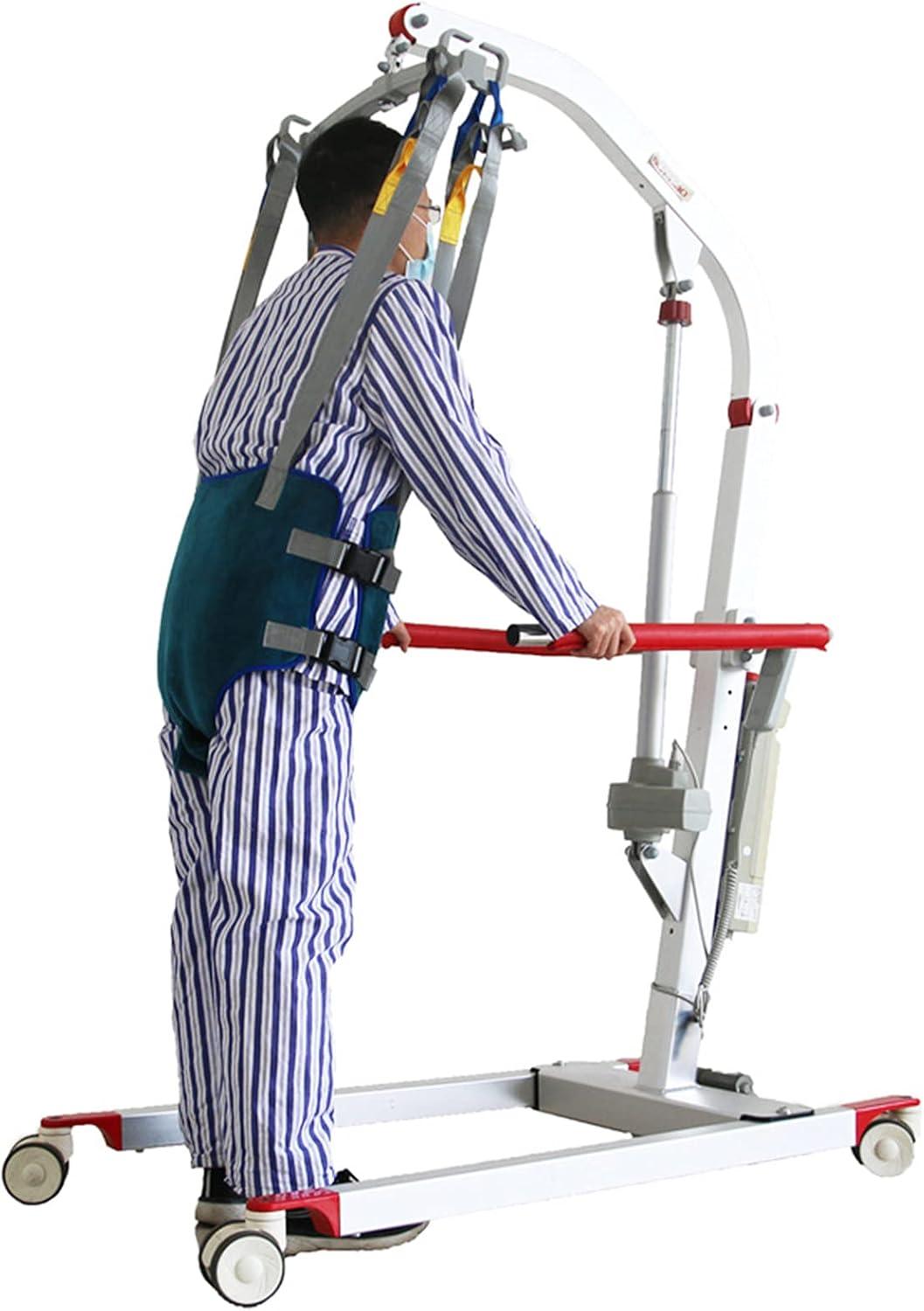 Patient Lift Sling with Four Point Support Medical Gait Belt Divided ...