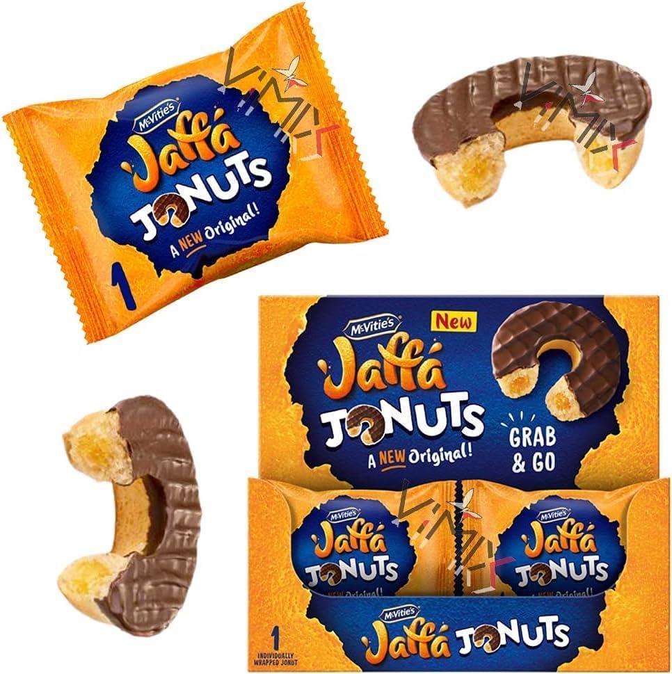 McVities Jaffa Cakes Original | Jaffa Jonuts Biscuits | Individually ...