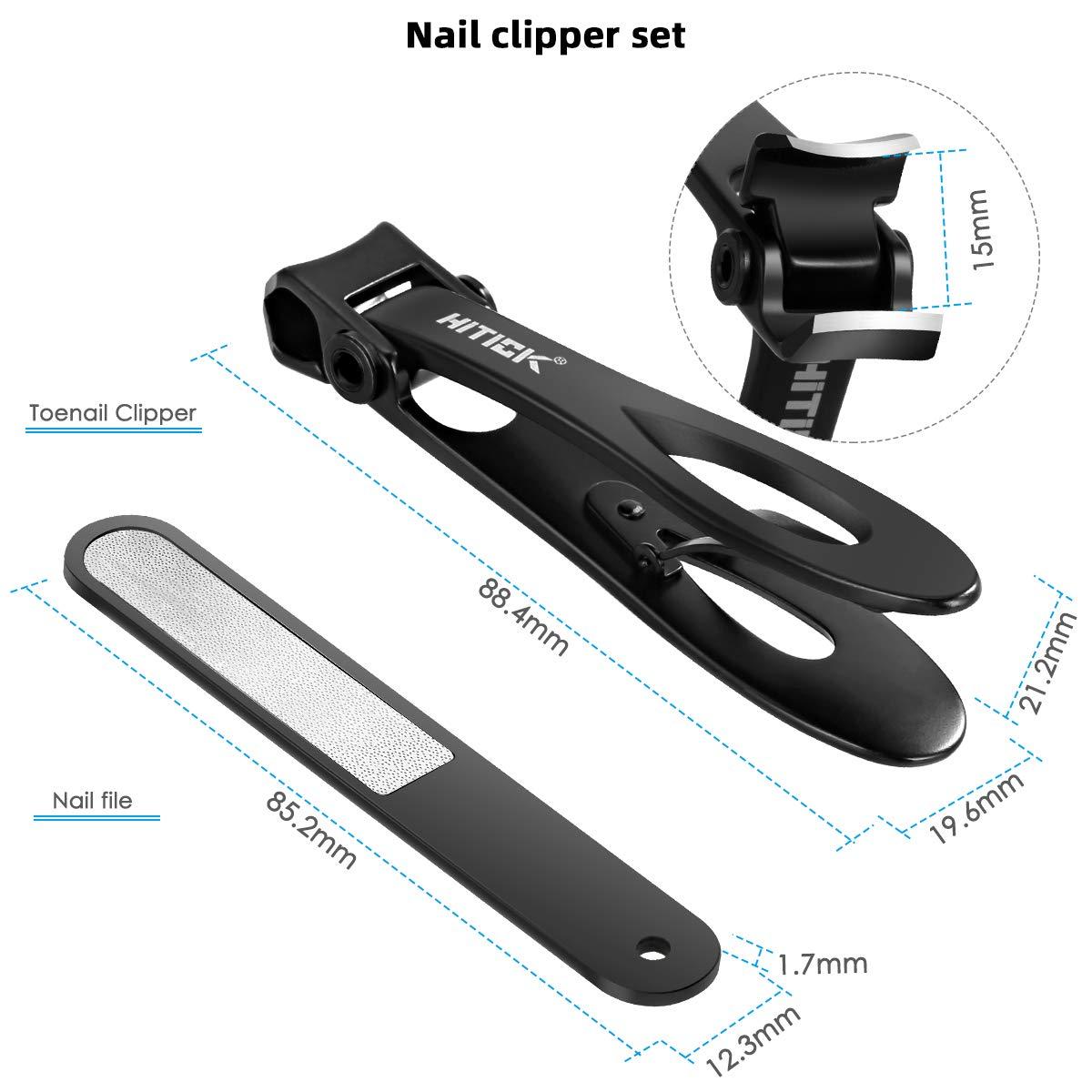 Surgical Grade Stainless Steel Nail Clippers - 15mm Wide Jaw Opening ...