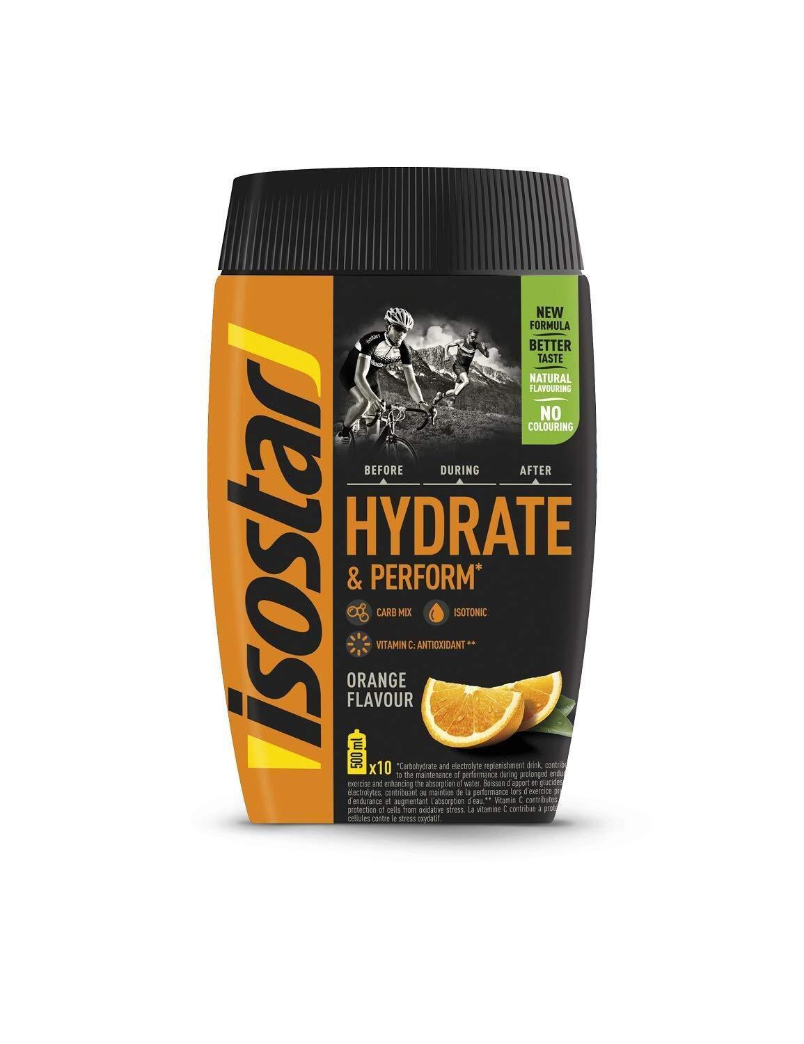 ISOSTAR Hydrate & Perform ISO Drink 400g - Isotonic Electrolyte Powder ...