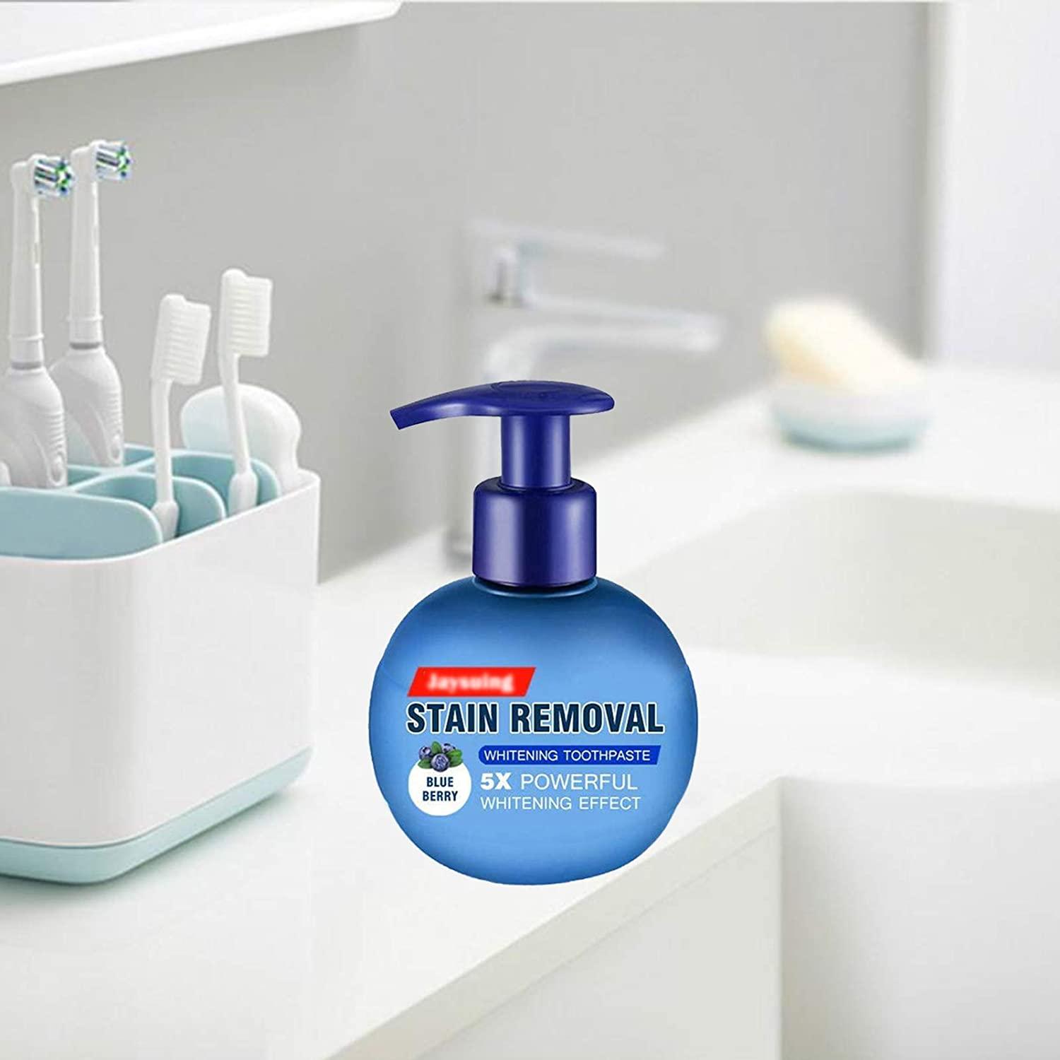 Baking Soda Whitening Toothpaste - Natural Stain Remover | Fluoride ...