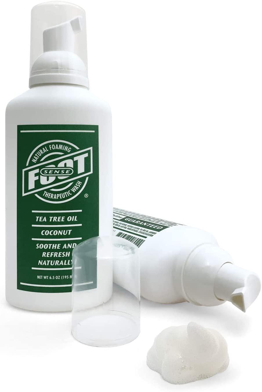 FOOT SENSE Wash and Care Bundle - Natural Therapeutic Wash 6.5 oz and ...