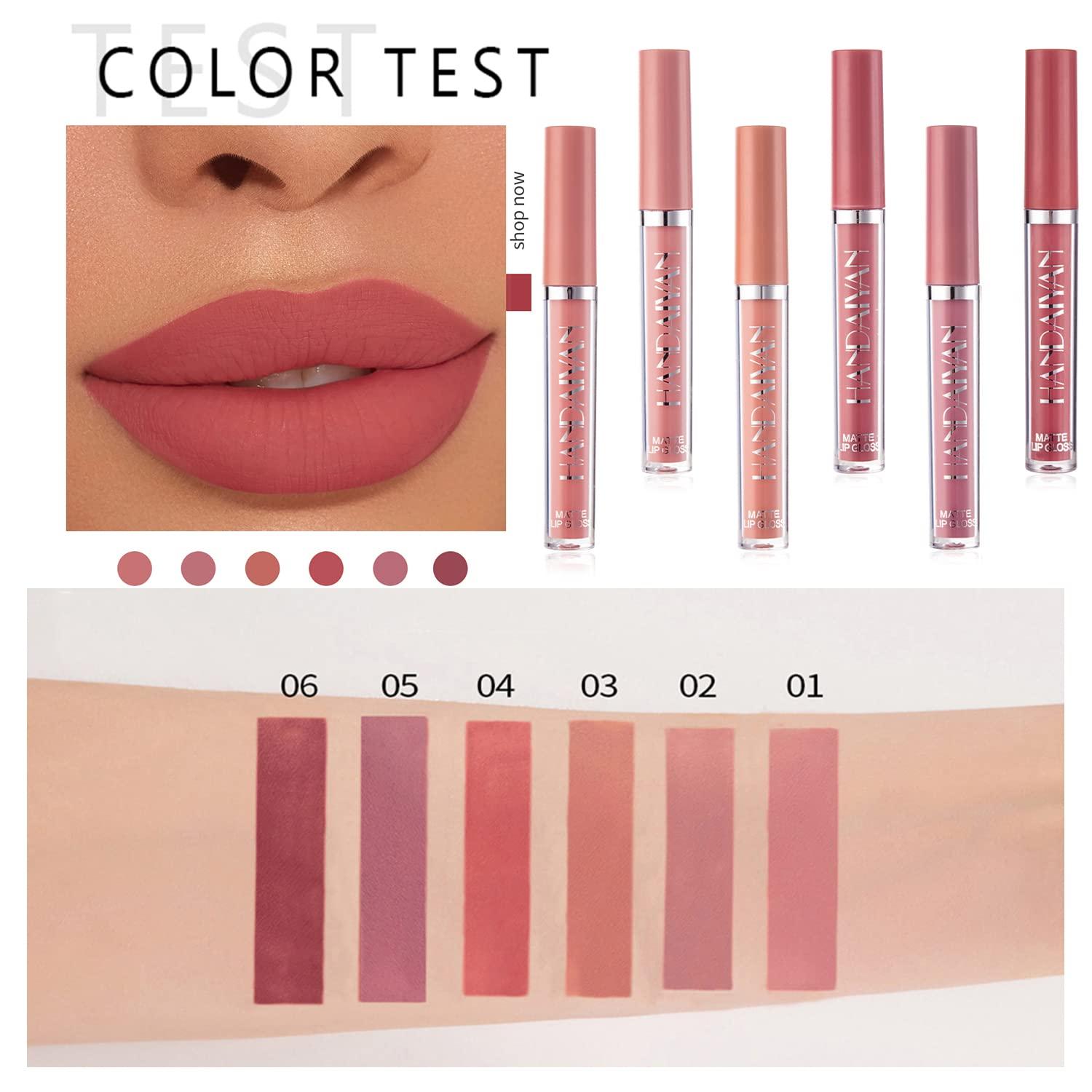 DEROL Lip Plumper Set: Natural Lip Enhancer & Care Serum with 6Pcs ...