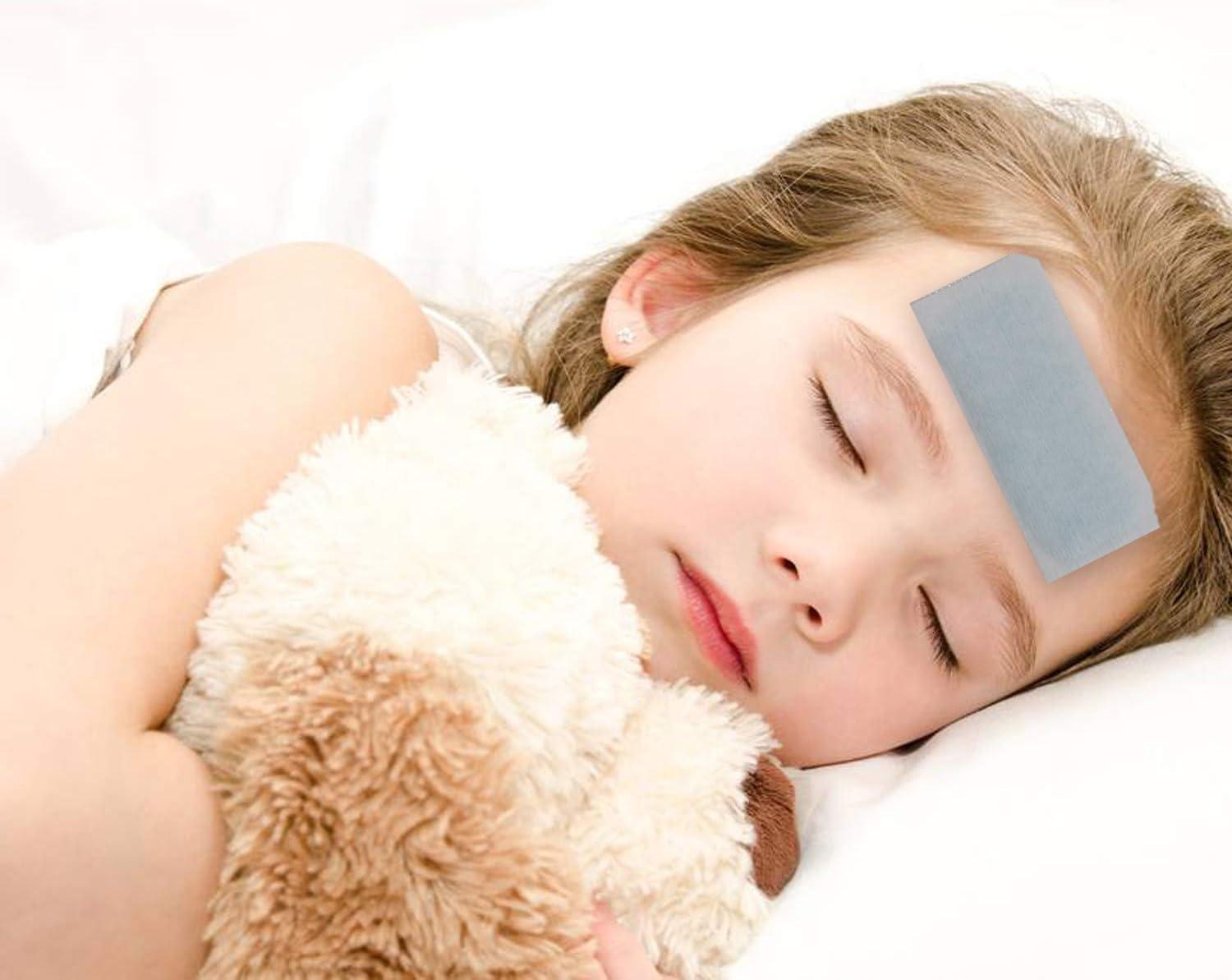 20 Pack Fever Cooling Gel Patches - Relieve Headache, Toothache, and ...