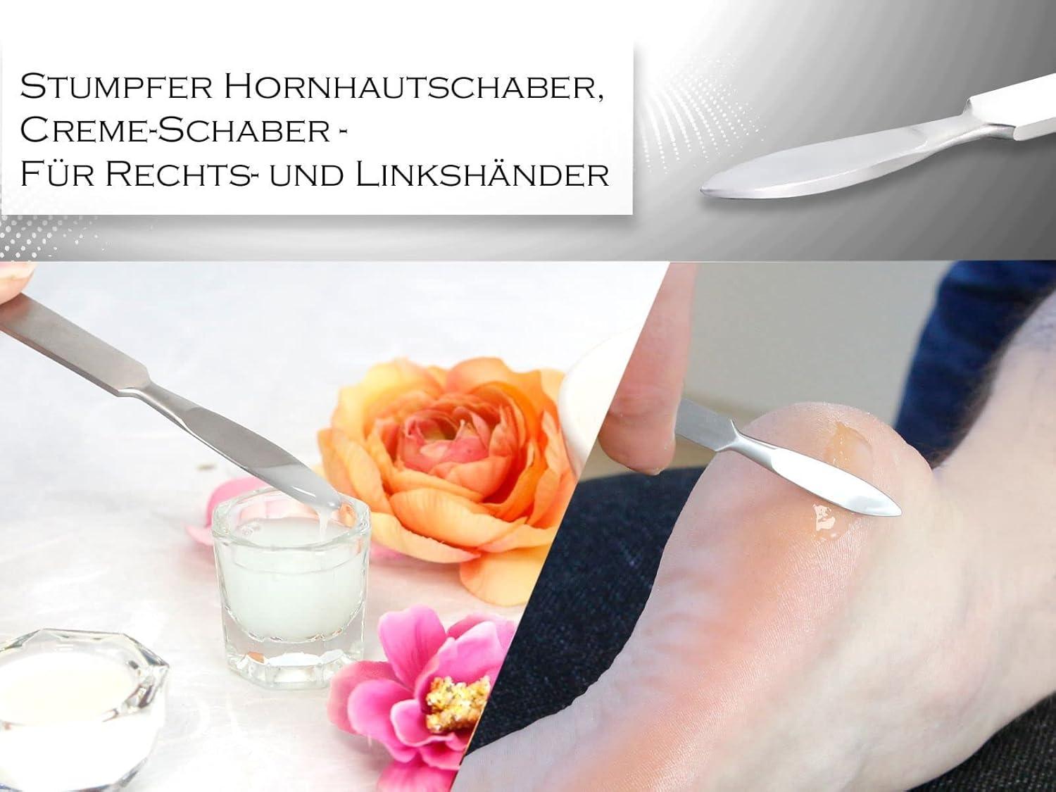Premium Stainless Steel Callus Remover & Scraper Cream Spatula ...