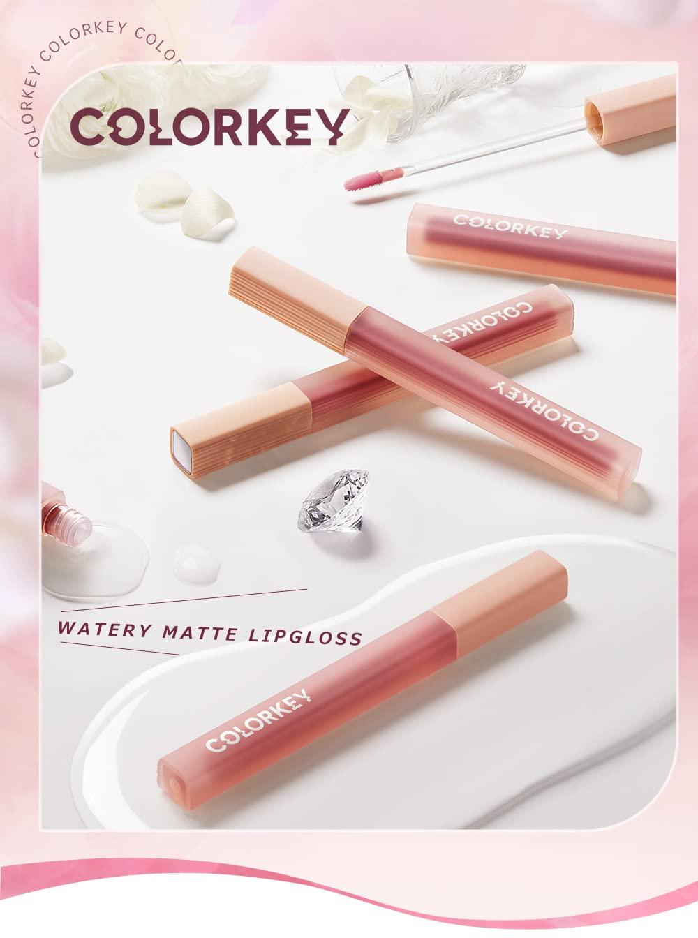 COLORKEY Soft Matte Water Tint Hydrating Lip Gloss | Long-Lasting ...