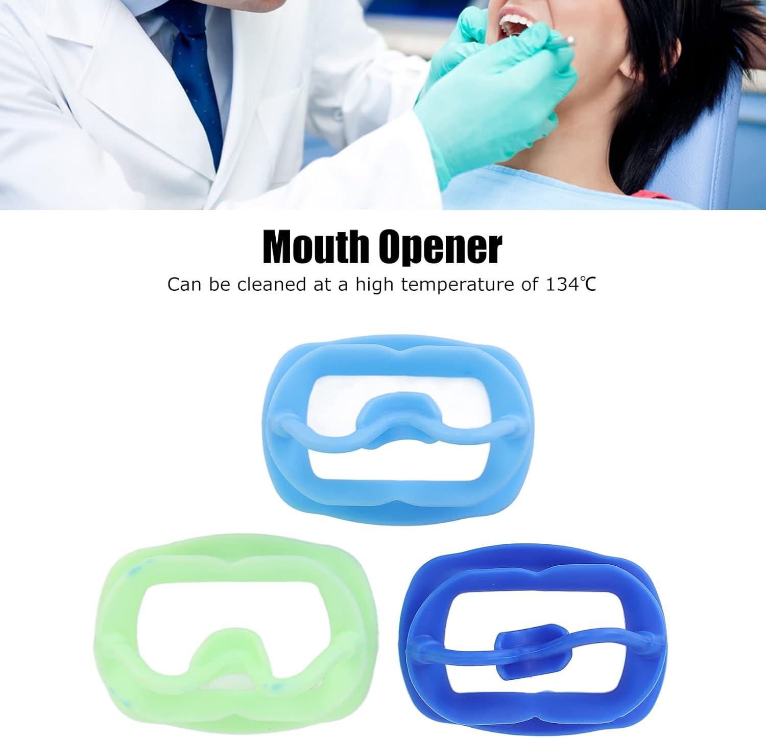 3-Piece Cheek Retractor Set | Food-Grade Silicone Dental Mouth Opener ...