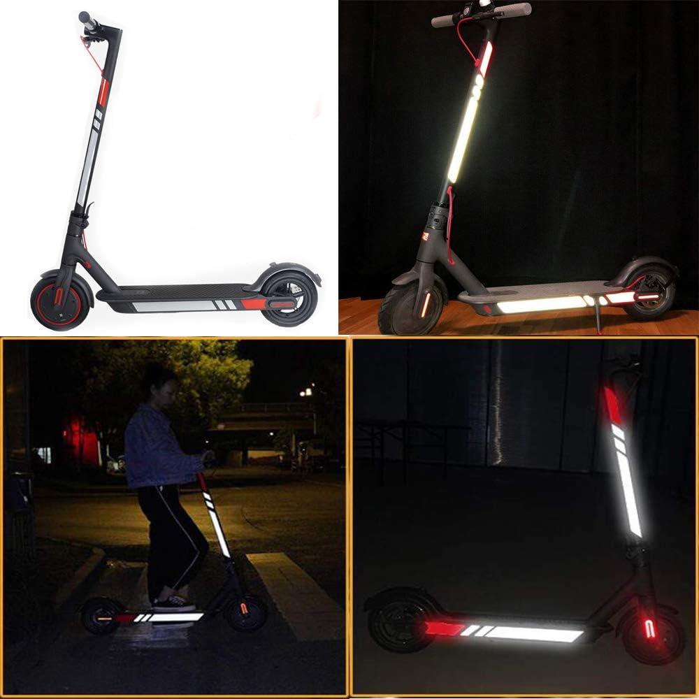 Waterproof Reflective Stickers for XIAOMI M365 Ninebot Scooters - Blue ...