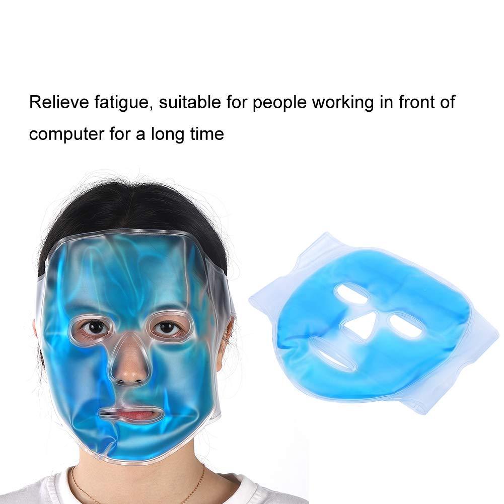 Cooling Face Mask - Reusable Gel Mask for Swelling Dark Circles ...