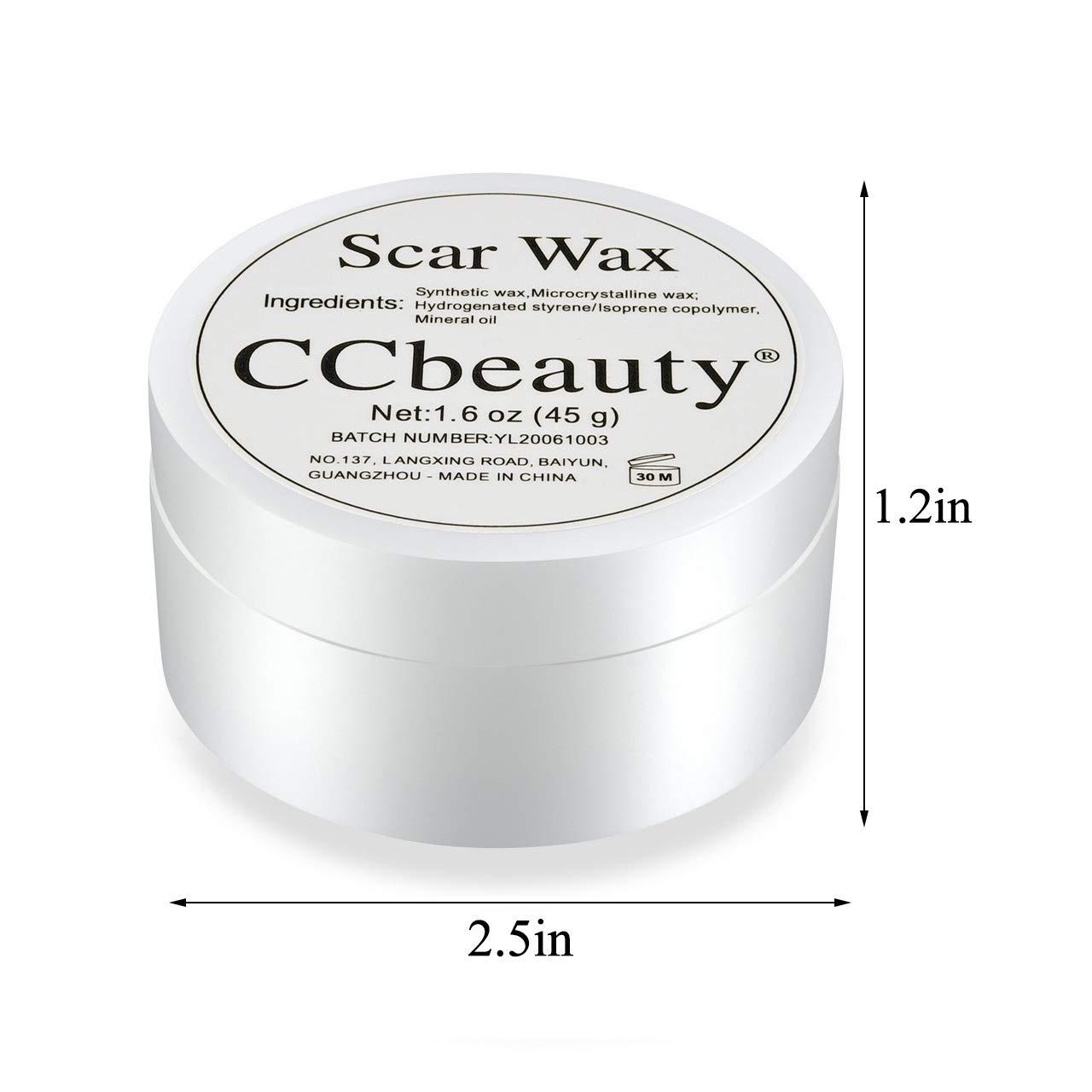 CCbeauty Halloween Scar Wax Kit - Professional SFX Stage Makeup for ...
