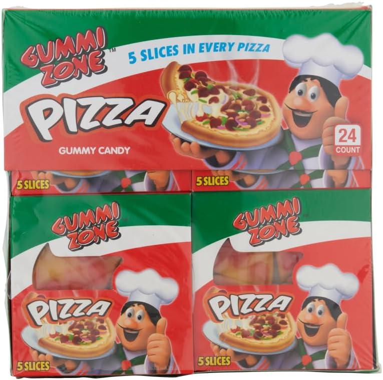Gummi Zone - Pizza Fun And Unique Candies Pizza Shaped Sweet Gummy Yummy Toppings Made From ...