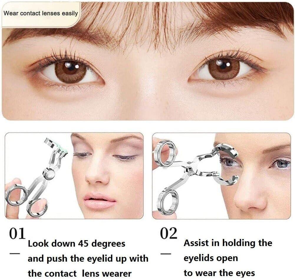 Fituenly Contact Lenses Wearing Aids Eye Contact Remover and Insertion ...