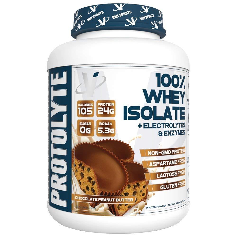 VMI Sports ProtoLyte Whey Isolate Protein Powder - Chocolate Peanut ...