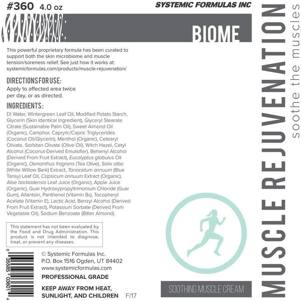 Systemic Formulas 360 BIOME - Muscle Rejuvenation Supplement | Buy Now ...