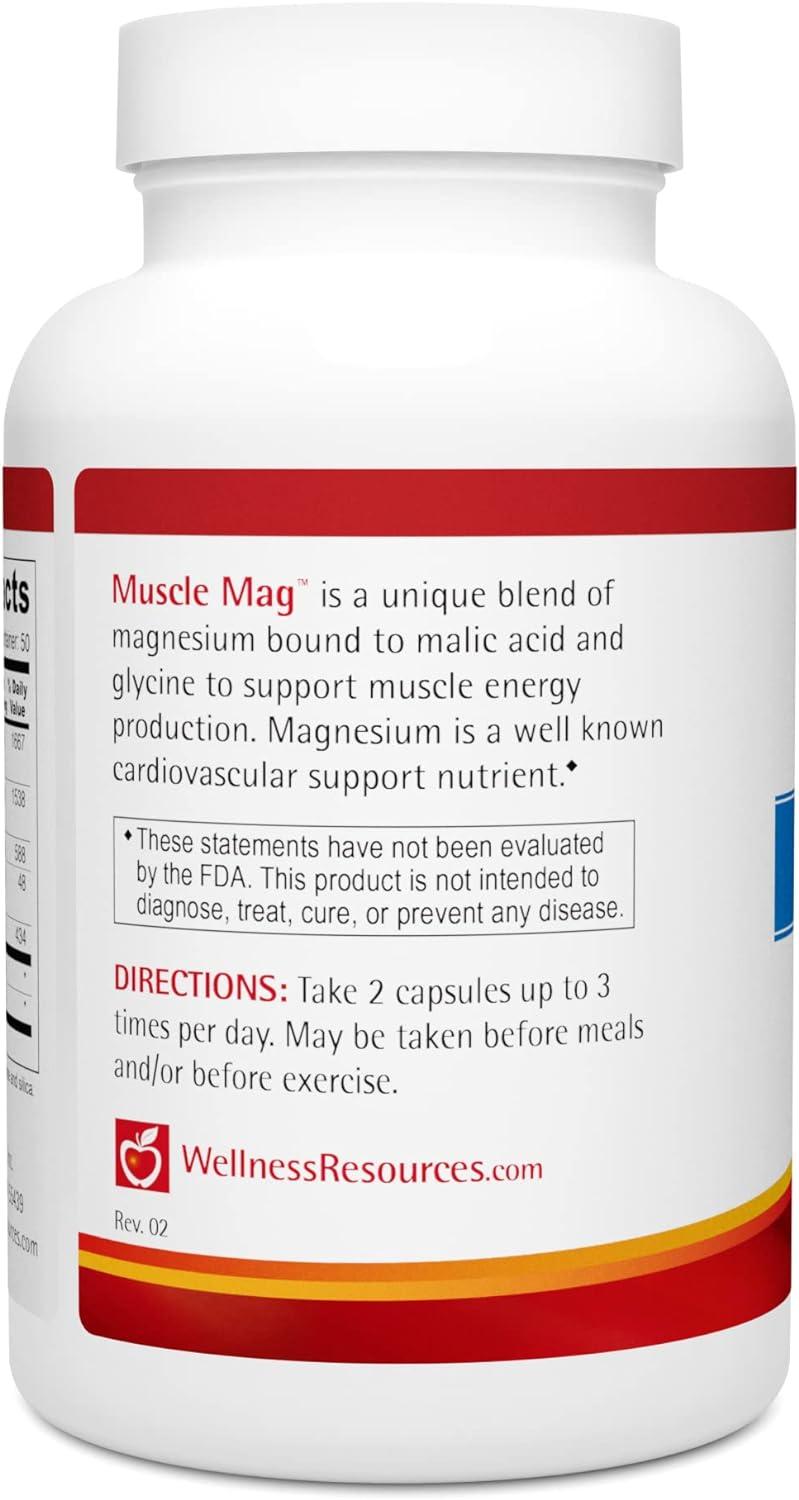 Muscle Mag: Magnesium Formula for Muscle and Heart Health - 100 ...