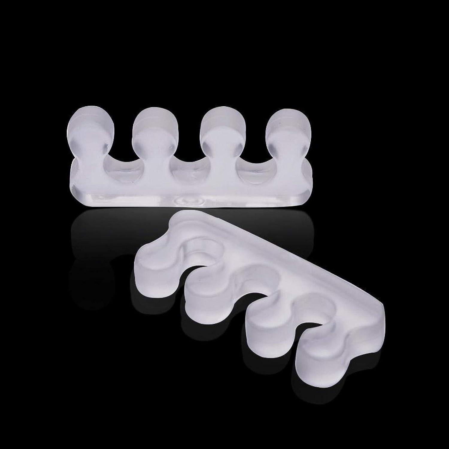 Silicone Toe Separator Pads for Bunions, Plantar Fasciitis, Hammer Toes ...