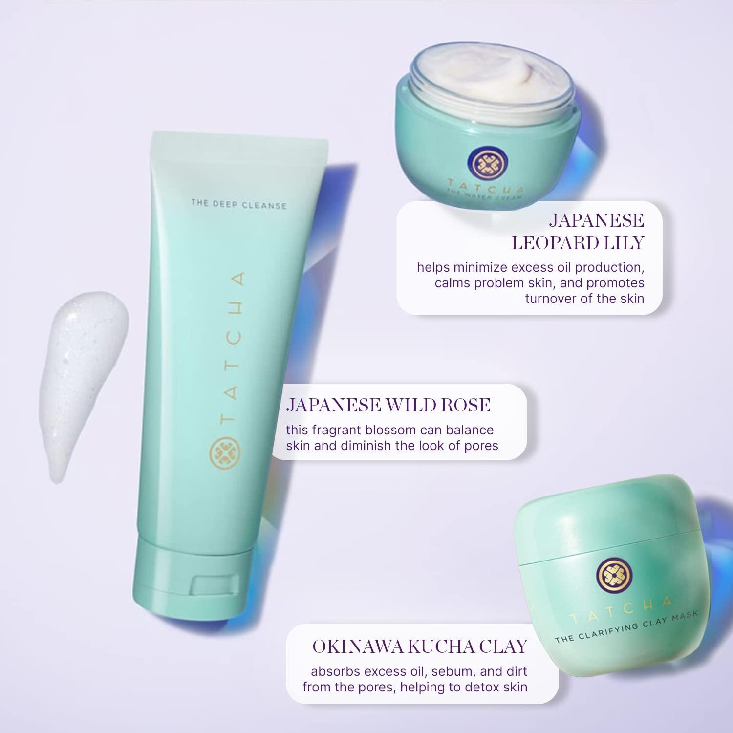 Tatcha Clarifying Skin Essentials Set - Deep Cleanse Mask, Clarifying ...