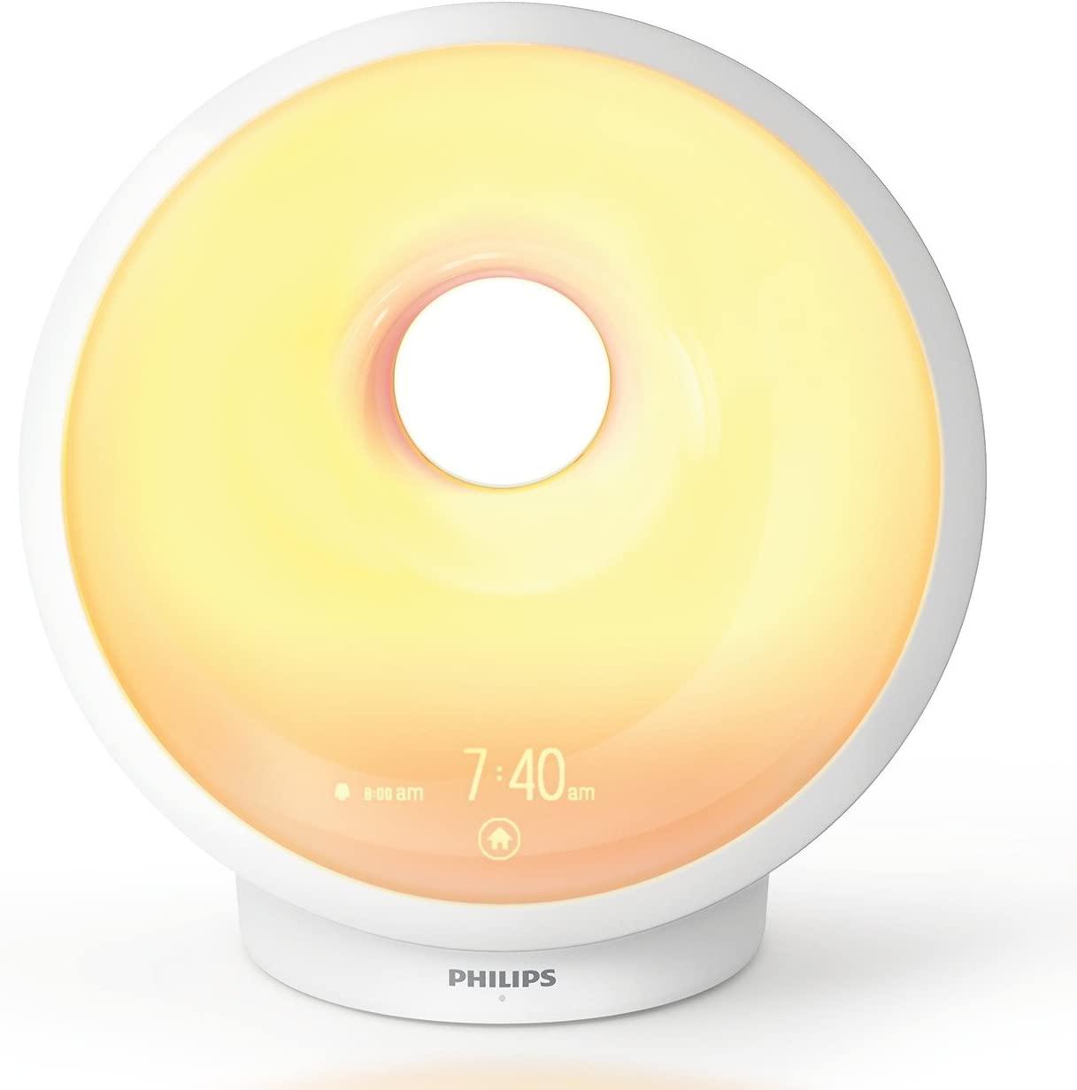 PHILIPS SmartSleep Wake-Up Light with Simulated Sunrise & Sunset ...