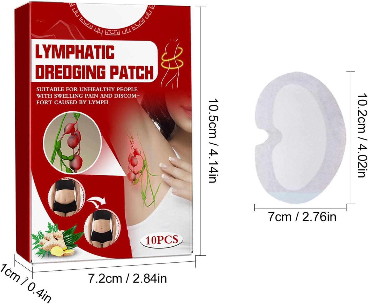 Lymphatic Drainage Patch Lymphatic Care Patch 3 Boxes Nonwoven for Neck