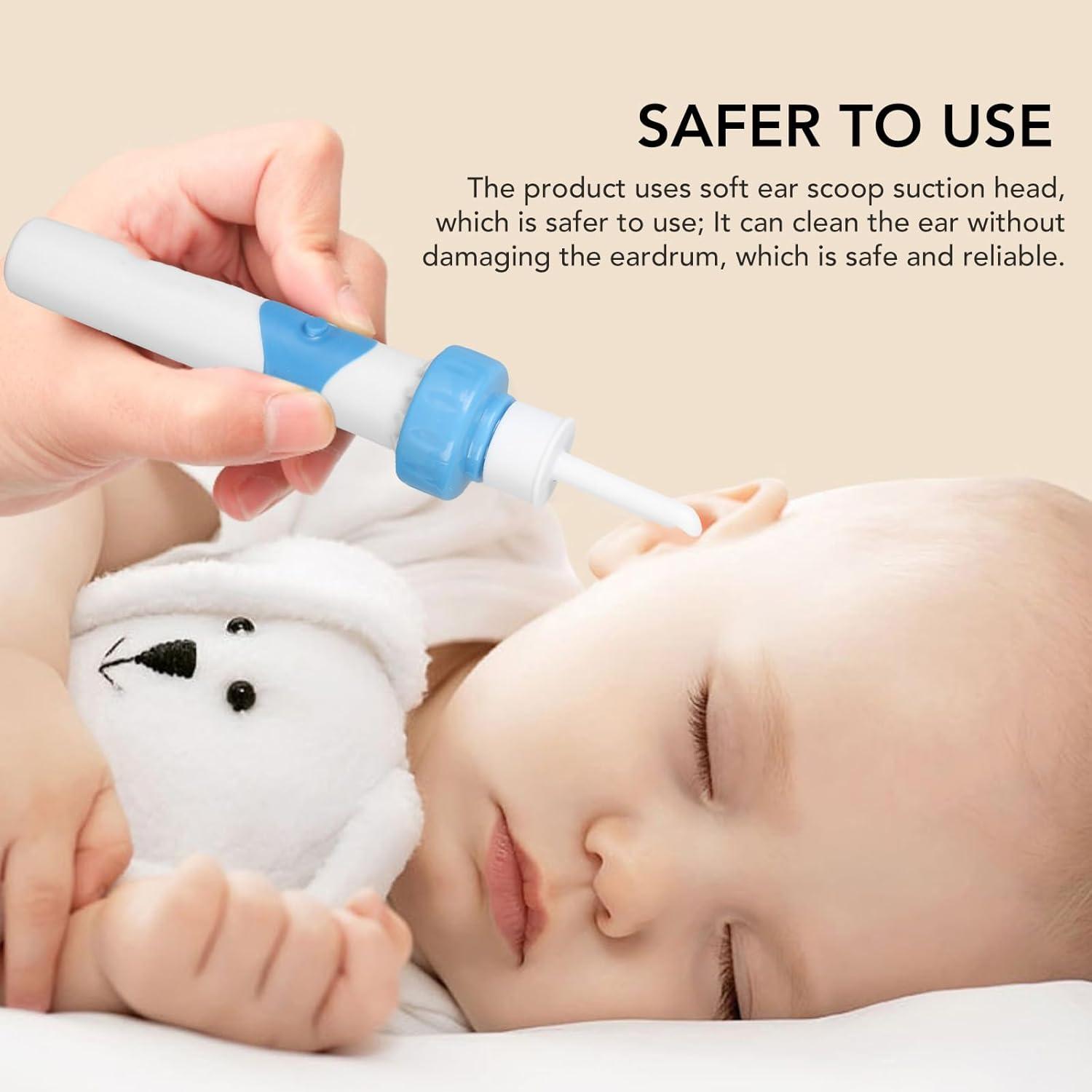 JUOPZKENN Electric Ear Cleaner Vacuum - Smart Ear Wax Removal Kit for ...