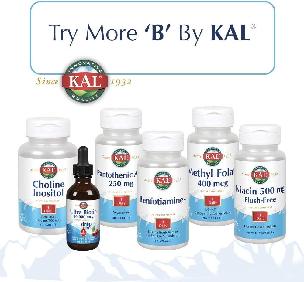 Kal 50mg B-6 P-5-P Tablets 50ct - Powerful Pyridoxal-5-Phosphate Supplement | Buy Now with ...