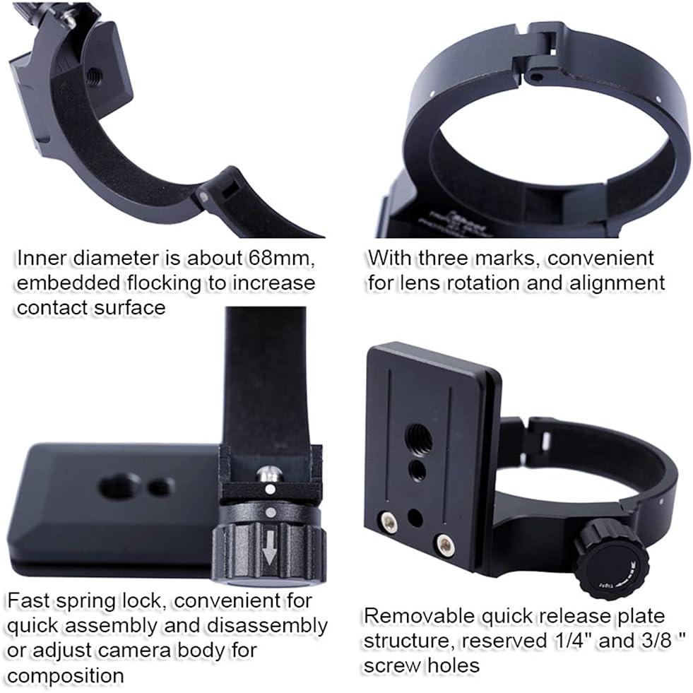 iShoot Lens Collar Tripod Mount Ring for Nikon RT-1 Nikkor AF-S 300mm F ...