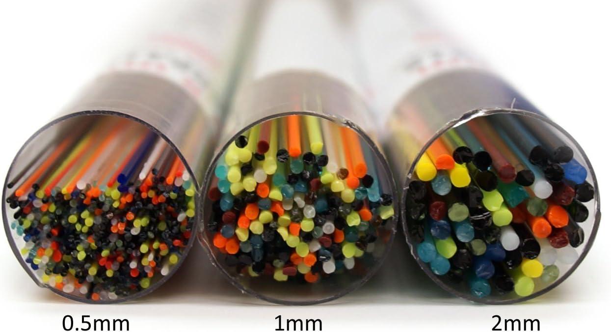1mm Bullseye Stringer Assortment - 90 Coe | Glass Fusing Supplies