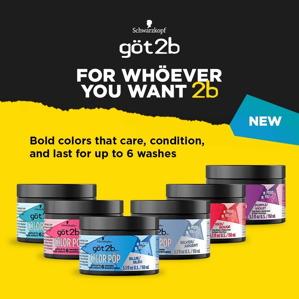 Got2b Color Pop Pink Semi-Permanent Hair Color Mask 5.1 oz | Buy Now ...