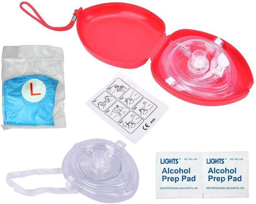 First Aid CPR Rescue Mask for Adults & Children - Resuscitation Bag ...