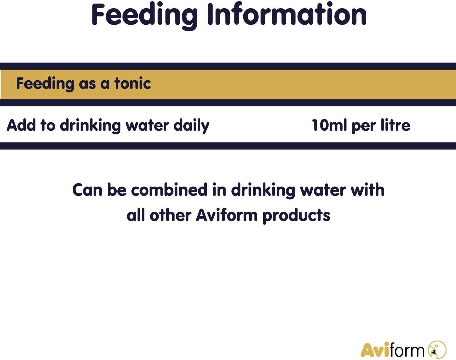 Avigold Advance All-in-One Liquid Bird Tonic - 250ml | Multivitamin ...