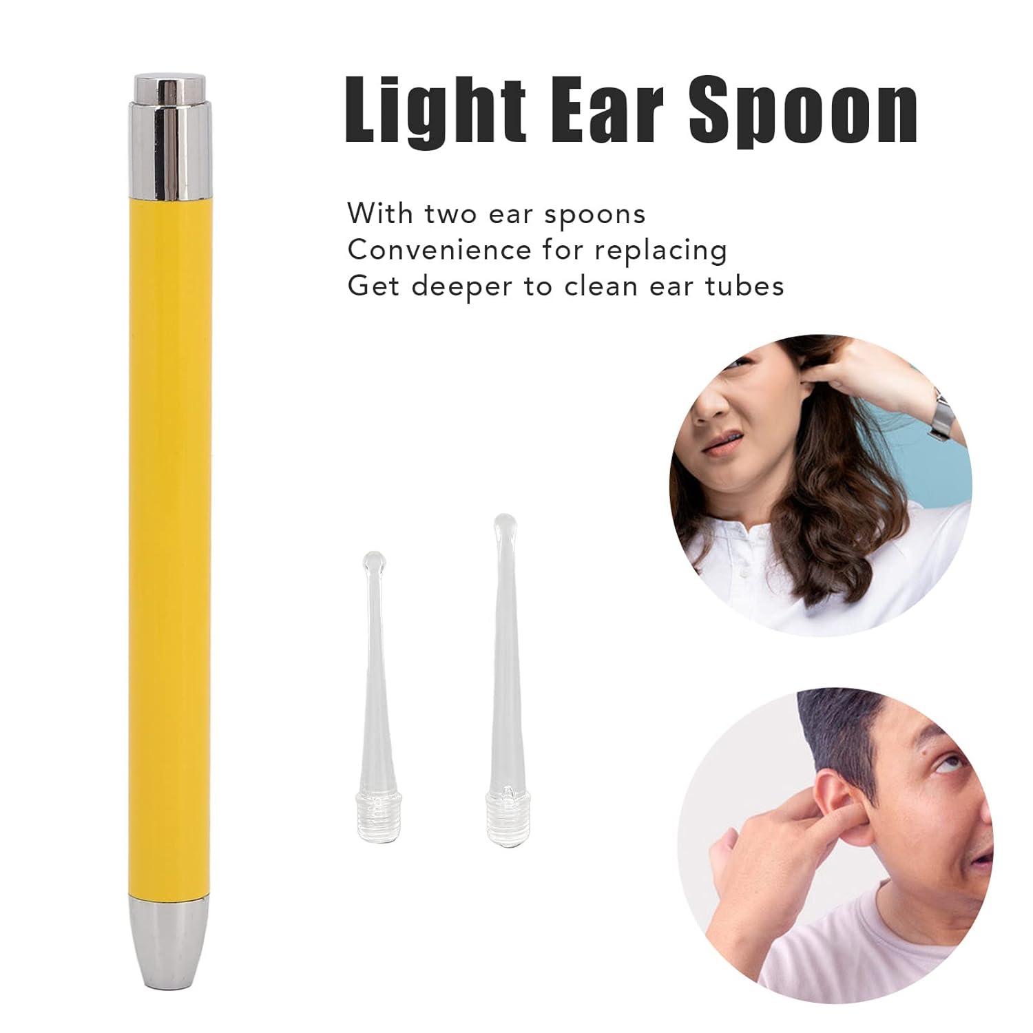 LED Light Ear Spoon - Bright & Lightweight Ear Wax Remover | Buy Now ...