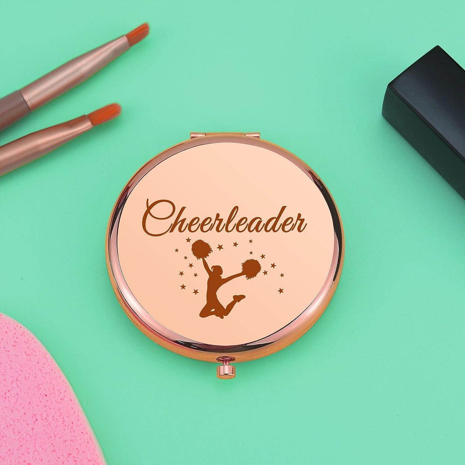 Cheerleader Gift: Compact Makeup Mirror for Teen Girls | Cheer Coach ...