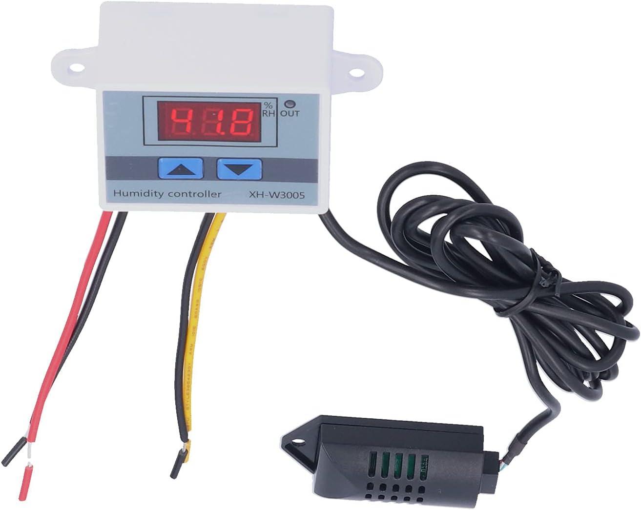 Digital Moisture Controller Sensor | Flexible Hygrometer Control Switch ...