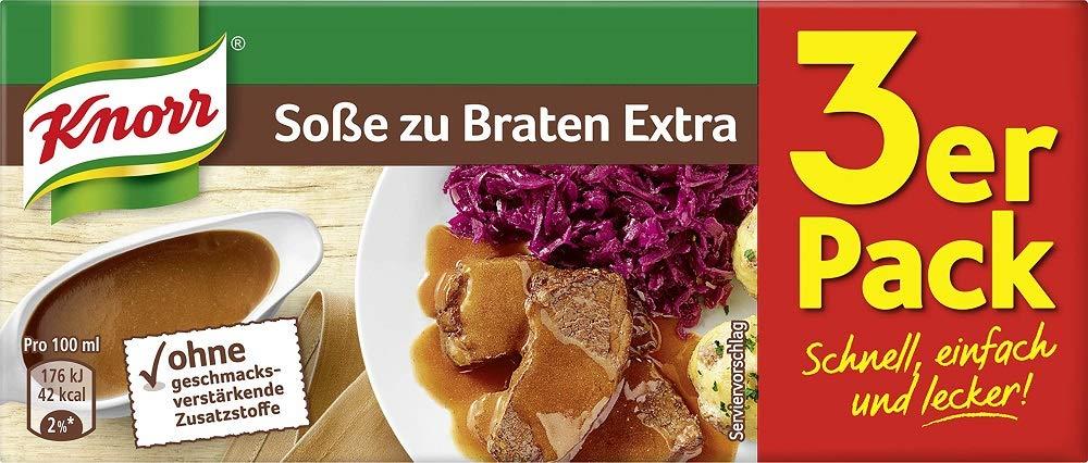 Knorr Sauce for Roast Extra 3-Pack - Authentic Flavors for Meat Lovers ...