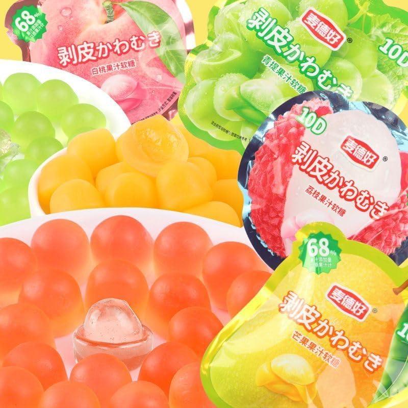 Peel fruit fudge 68% fruit juice content wedding candies Mango fudge ...