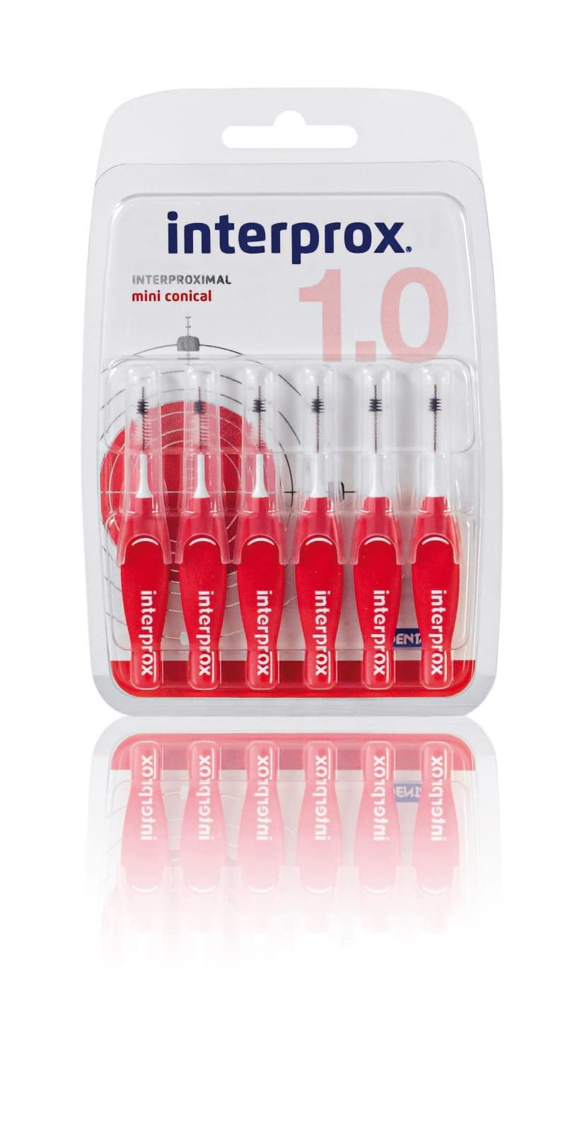 Interprox 4G Interdental Brushes - Red Miniconical (6 Pack) for Optimal ...