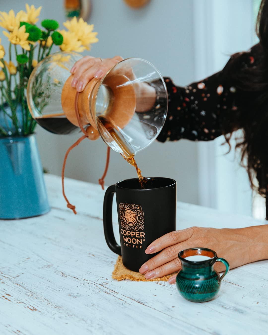 Copper Moon Whole Bean Coffee Southern Pecan Blend - Medium Roast 2 lbs ...